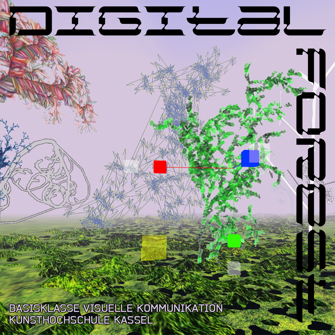 Digital Forest, by Basisklasse Visuelle Kommunikation