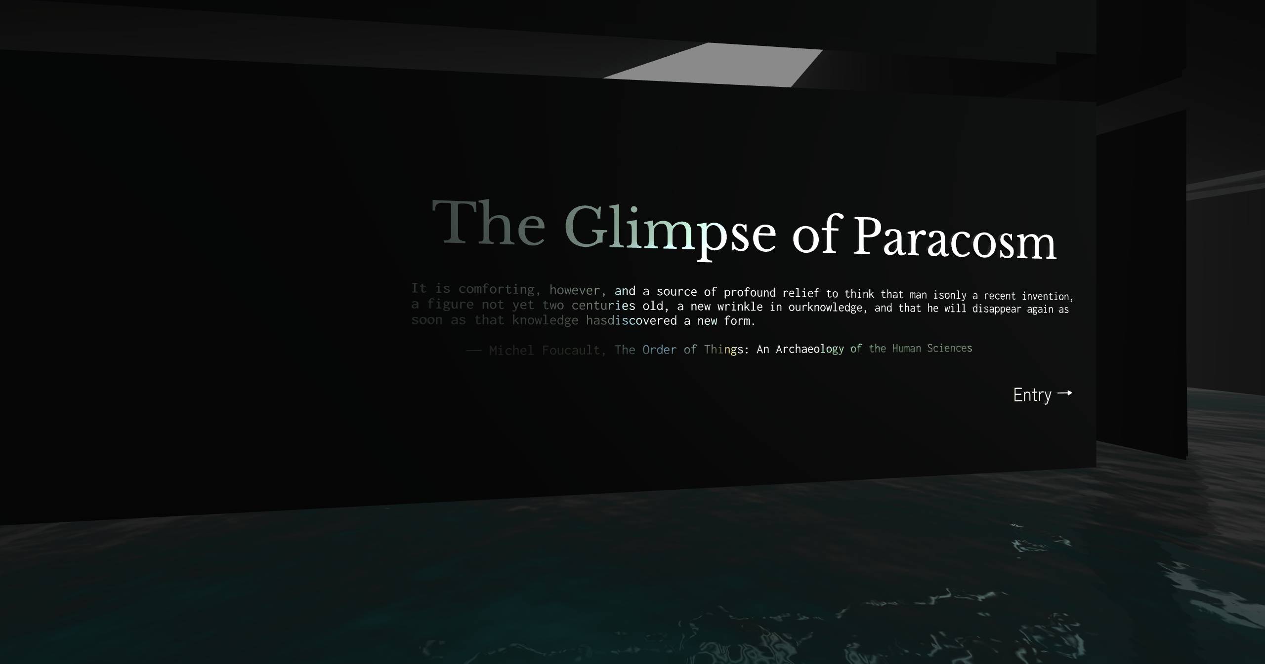The Glimpse of Paracosm, by Xuanbei Peng